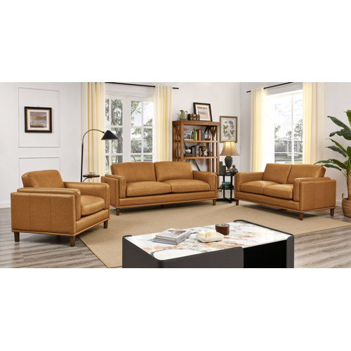 Wade Logan® Dorgan 3 Piece Living Room Set & Reviews | Wayfair