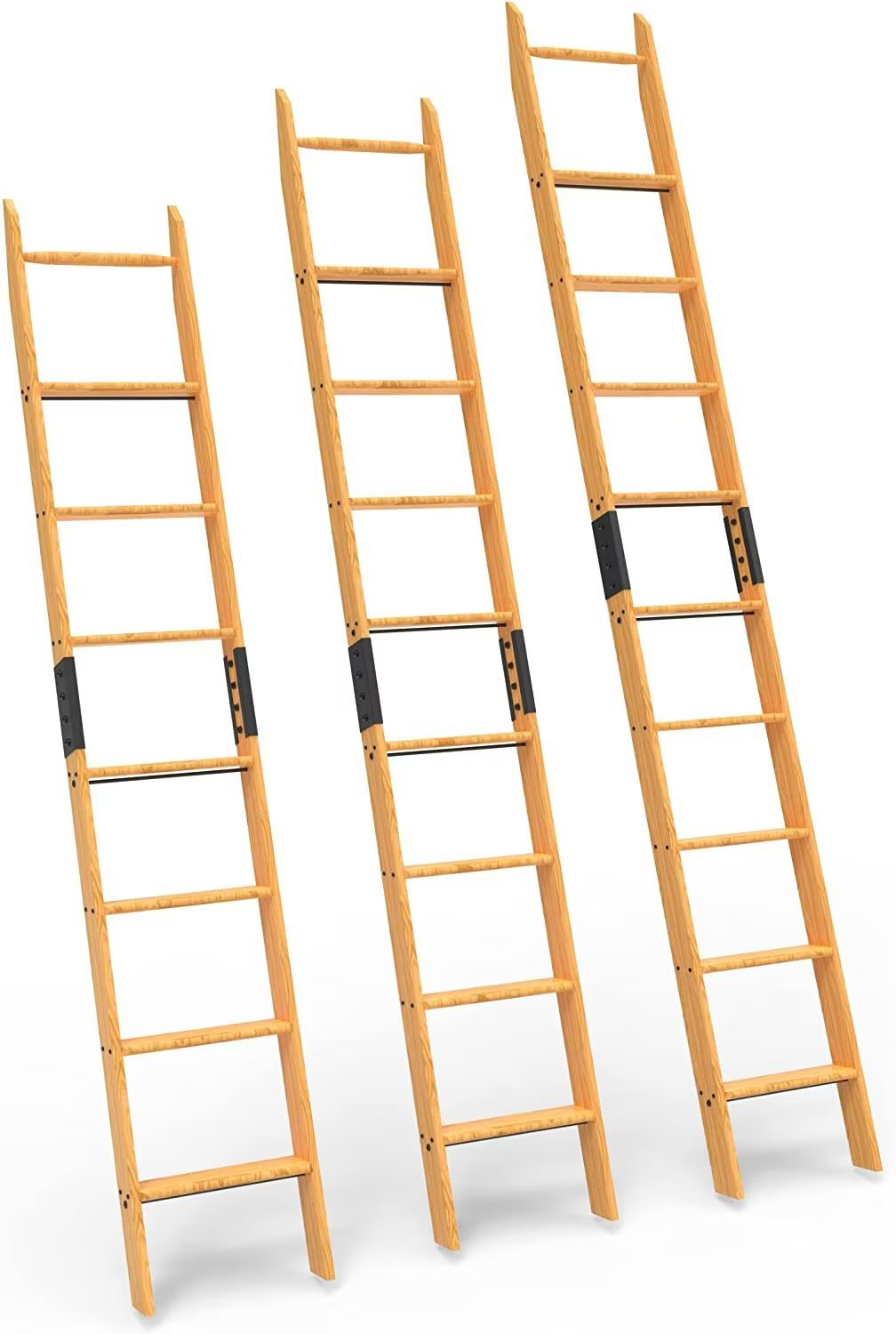 Loon Peak® Daiva 10' Wood Step Ladder | Wayfair