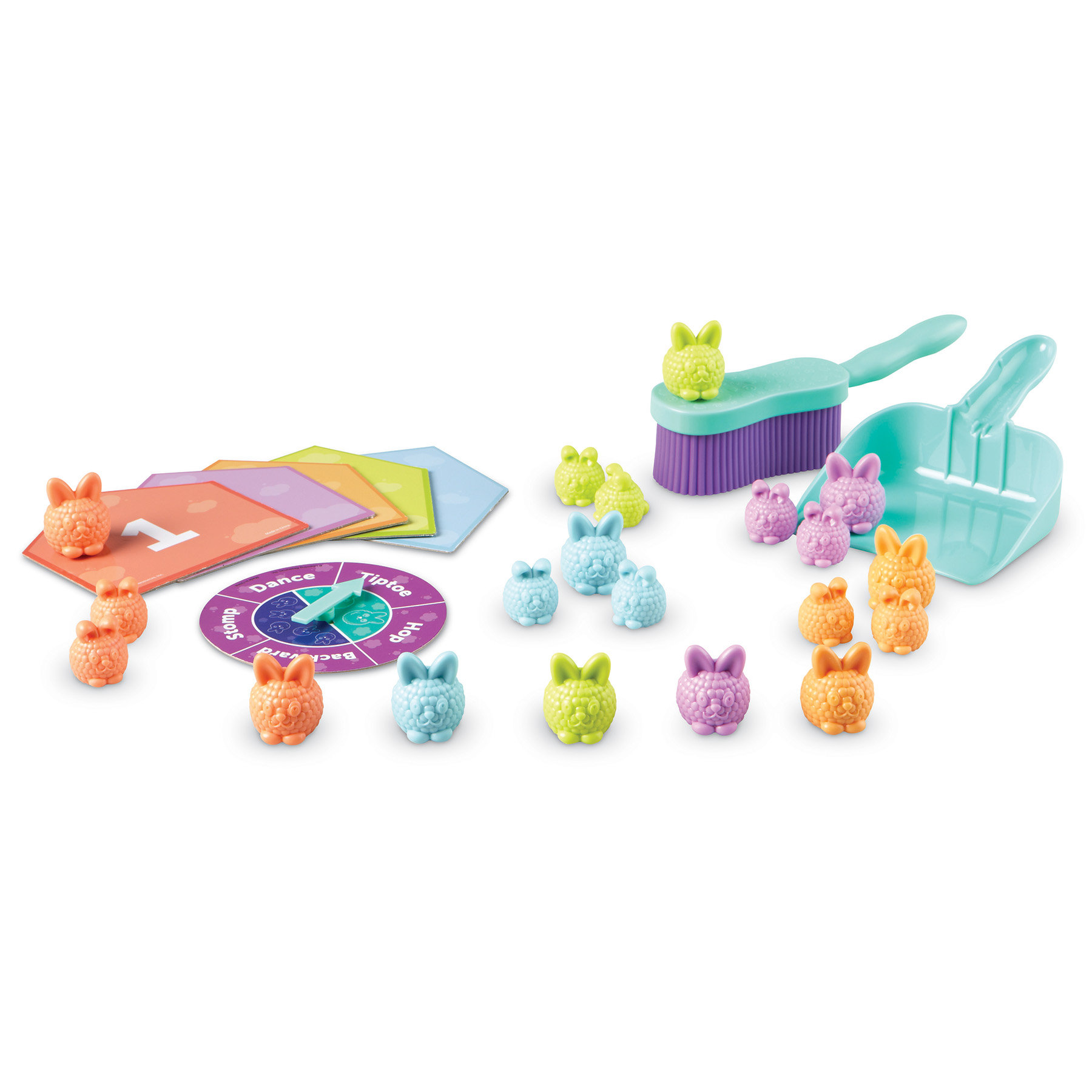 Learning Resources Count & Clean Dust Bunnies Gross Motor Game ...