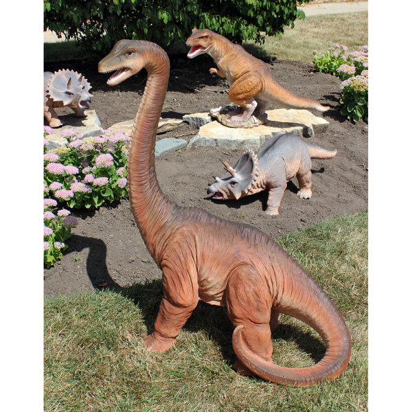 Design Toscano Scaled Jurassic Brachiosaurus Dinosaur Statue & Reviews ...