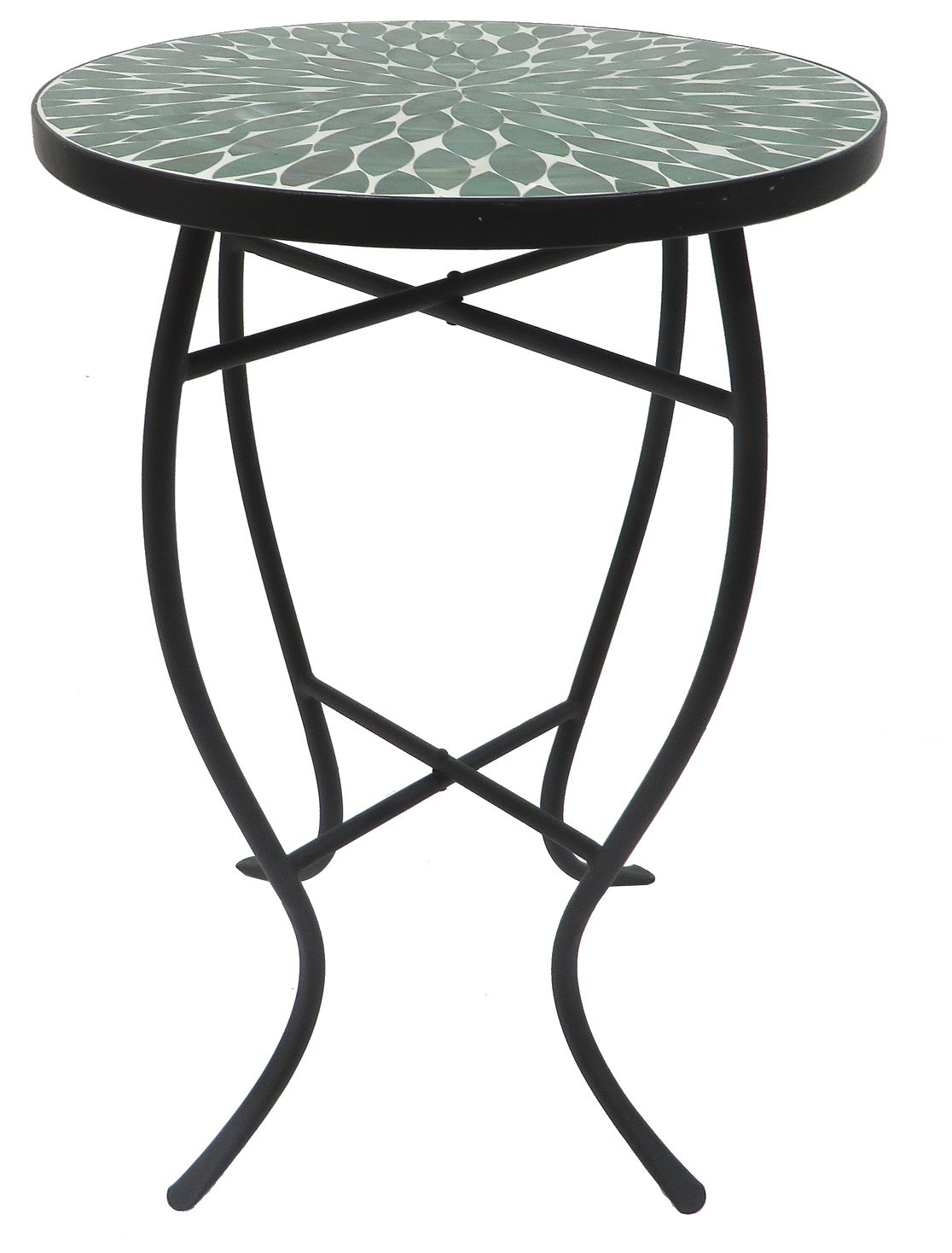 Red Barrel Studio® Sofiah Ceramic Outdoor Side Table | Wayfair
