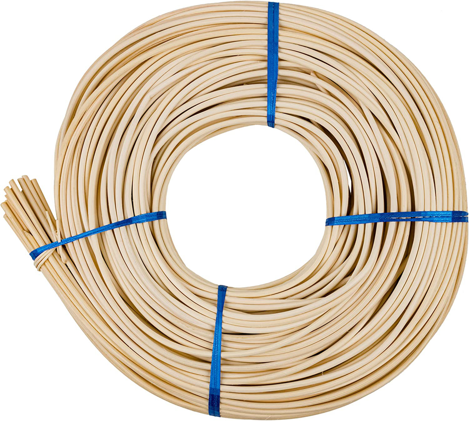 UNIQANTIQ HARDWARE SUPPLY #6-4 mm Round Reed | 1 Pound Coil | Rattan ...