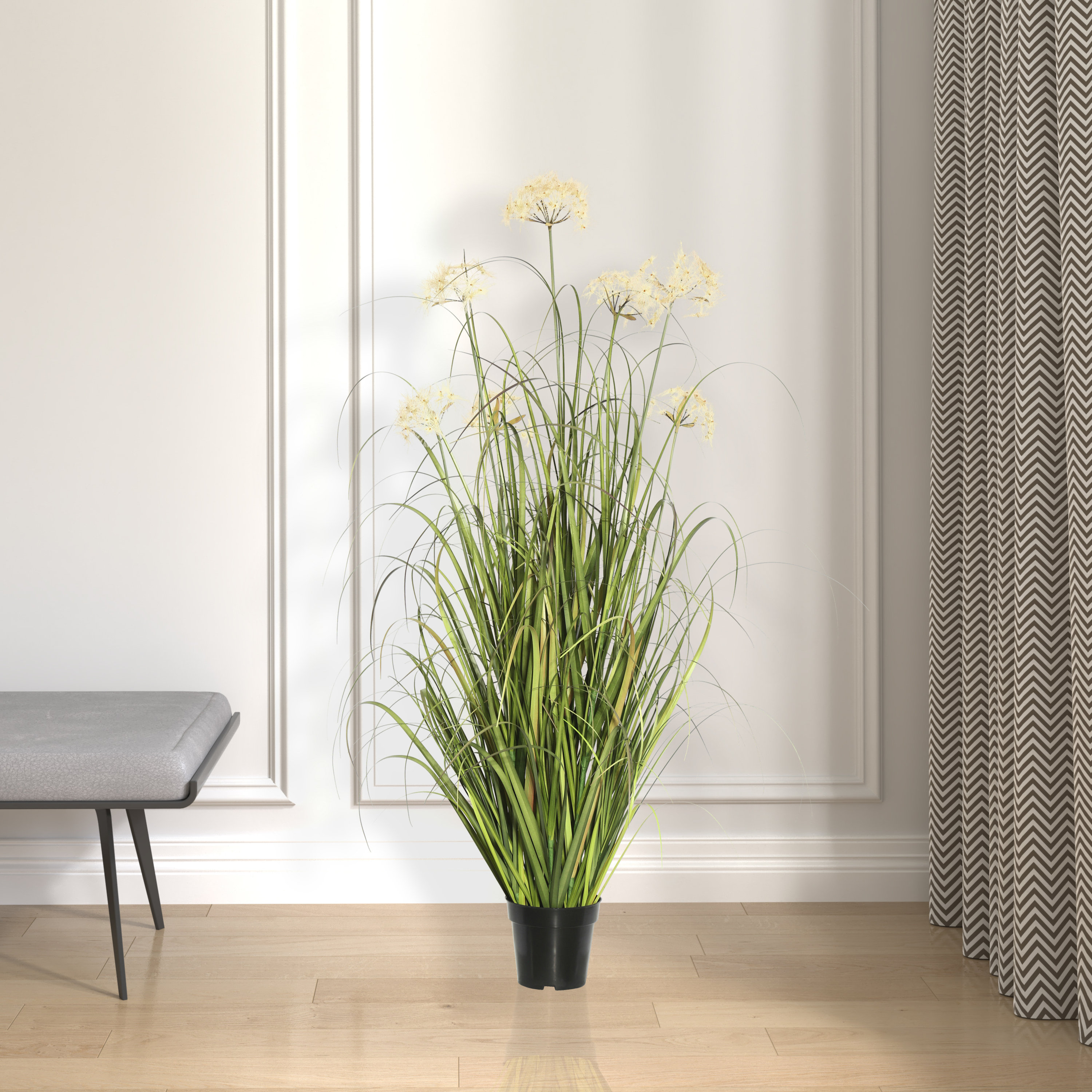 Gracie Oaks 36'' Faux Succulent Grass in Pot & Reviews | Wayfair