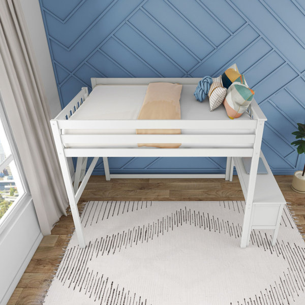 Harriet Bee Faizudeen Full Solid Wood Loft Bed by Harriet Bee & Reviews ...