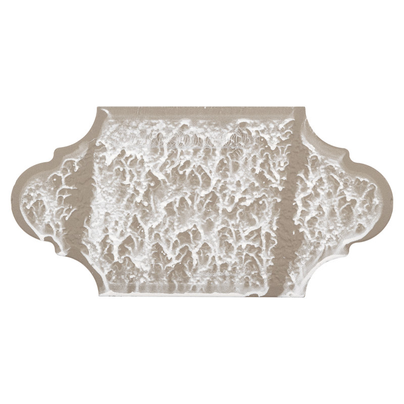 Merola Tile Textile Provenzal 6" x 13" Porcelain Patterned Wall & Floor ...