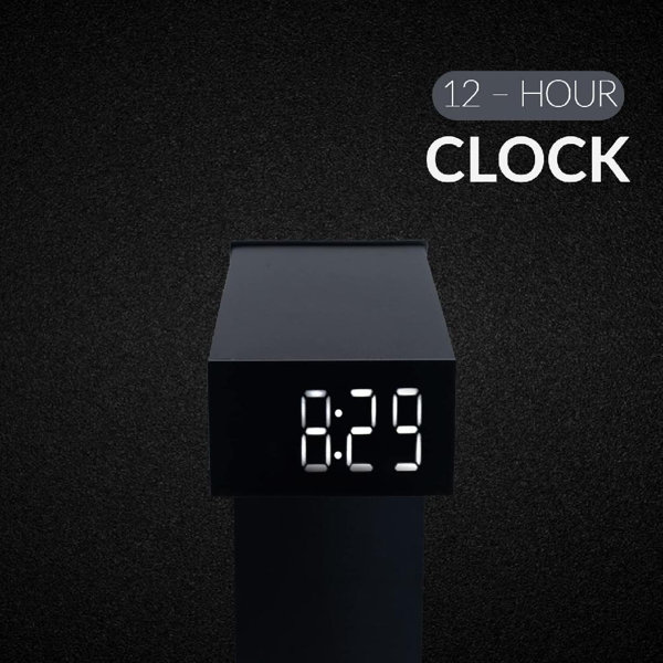 Wrought Studio Anti Gravity Levitating Water Droplet Clock, Lamp, UV ...