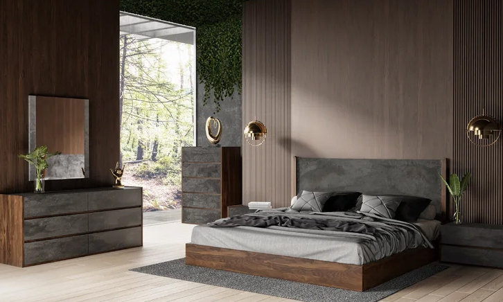 17 Modern Rustic Bedroom Ideas for Comfort & Style | Wayfair
