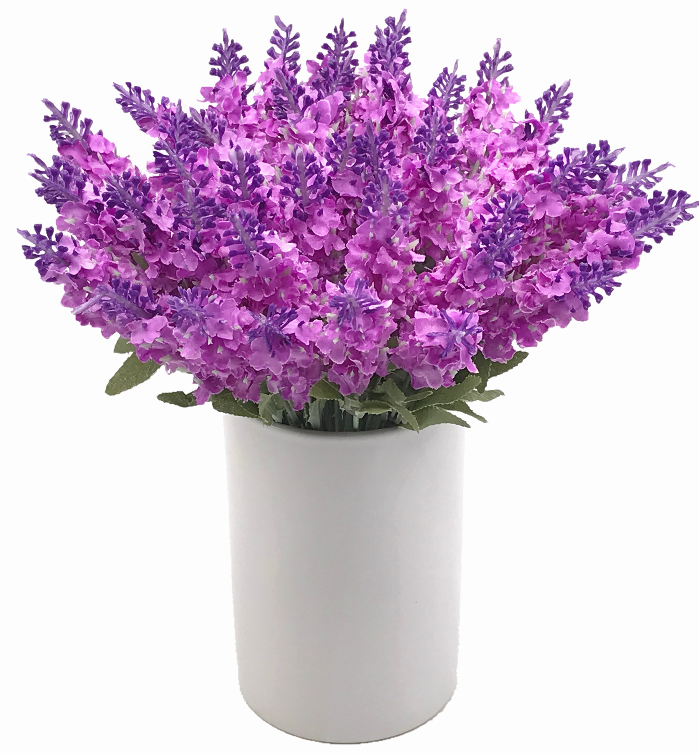 Ophelia & Co. Lavender Floral Arrangement in Vase | Wayfair