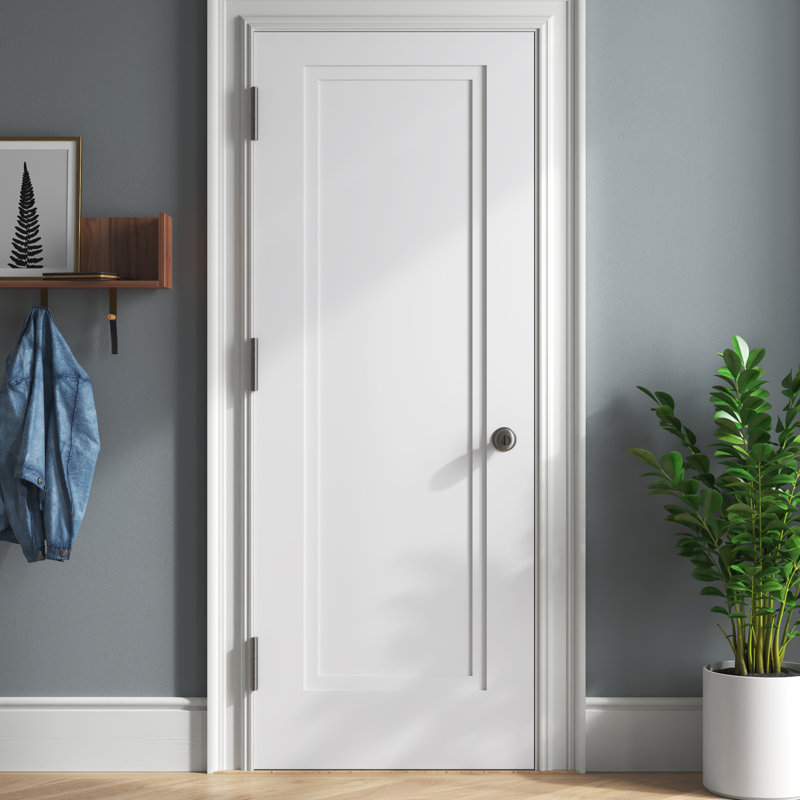 Trimlite Primed 2-Step Interior Shaker Door Prehung with 4-9/16" Jambs ...