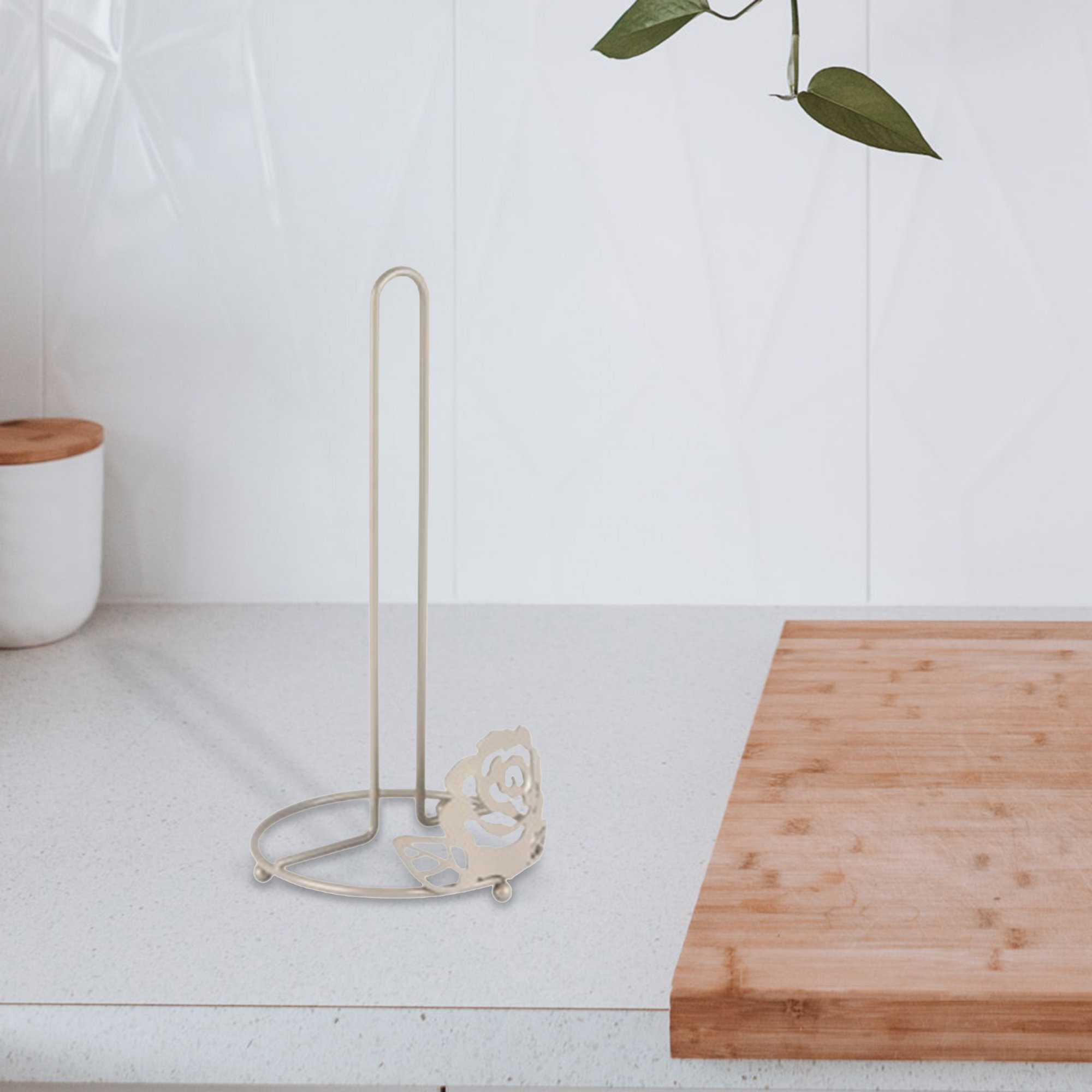 iHcasadécor Freestanding Paper Towel Holder | Wayfair