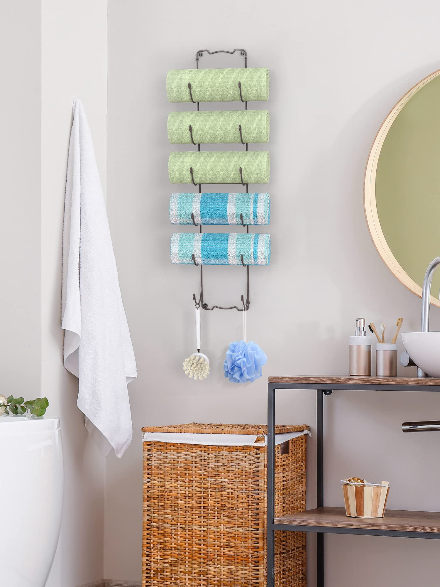 Alex Smart Home Wall Mounted Towel Rack & Reviews | Wayfair