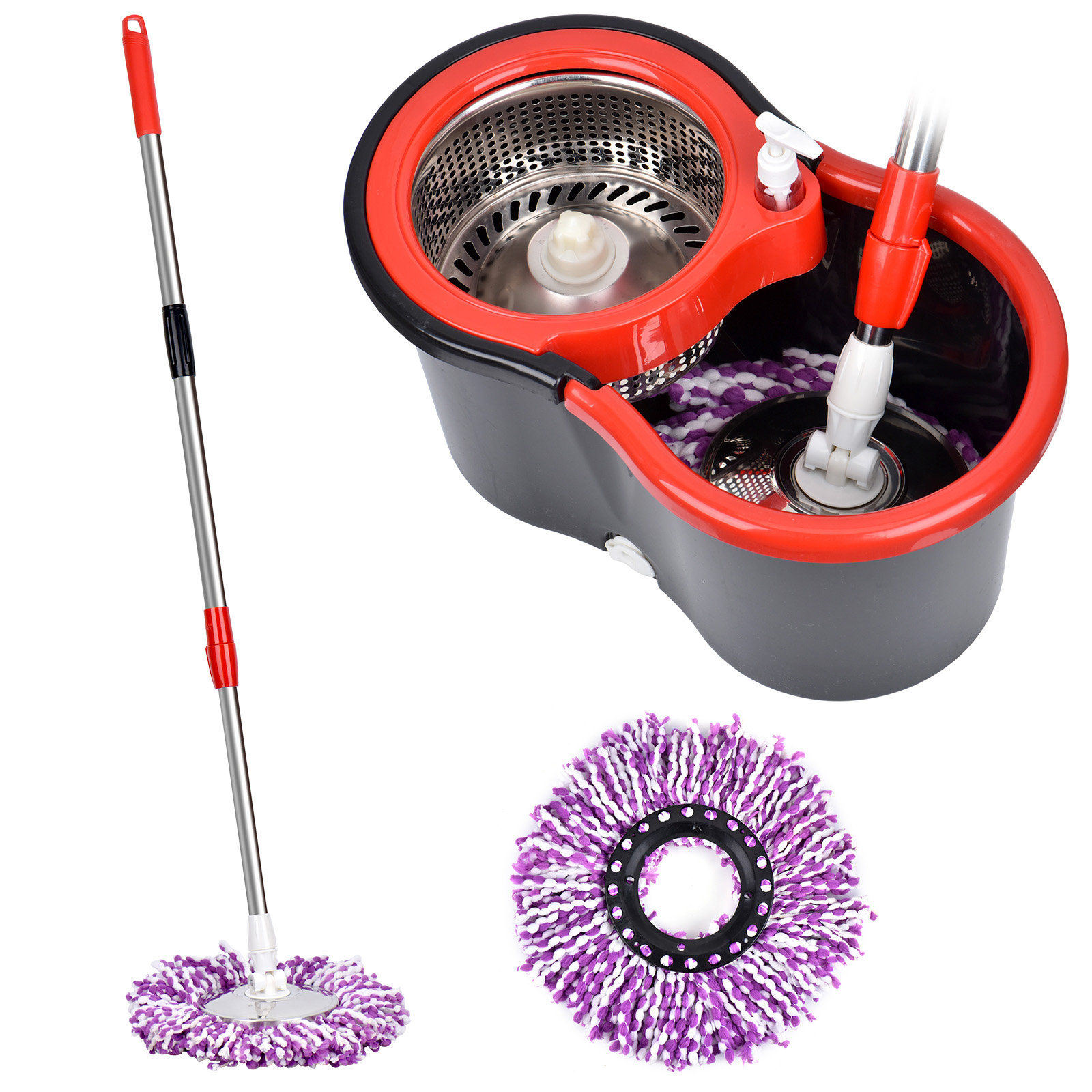 Coofel Mop Bucket With Wringer Reviews Wayfair Canada