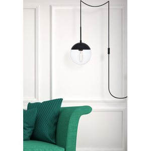 Etta Avenue™ Bulera 1 - Light Single Globe Pendant & Reviews | Wayfair