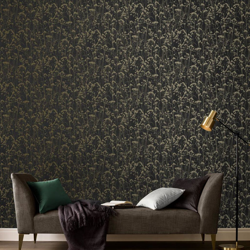 Graham & Brown Grace Floral Wallpaper Double Roll & Reviews | Perigold
