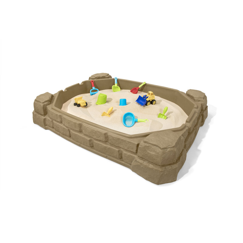 Step2 81.2Cm x 39.4Cm Plastic Rectangular Sandbox | Wayfair.co.uk