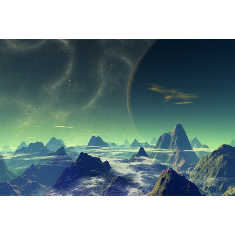 Union Rustic Dead World by Kaszojad - Wrapped Canvas Photograph ...