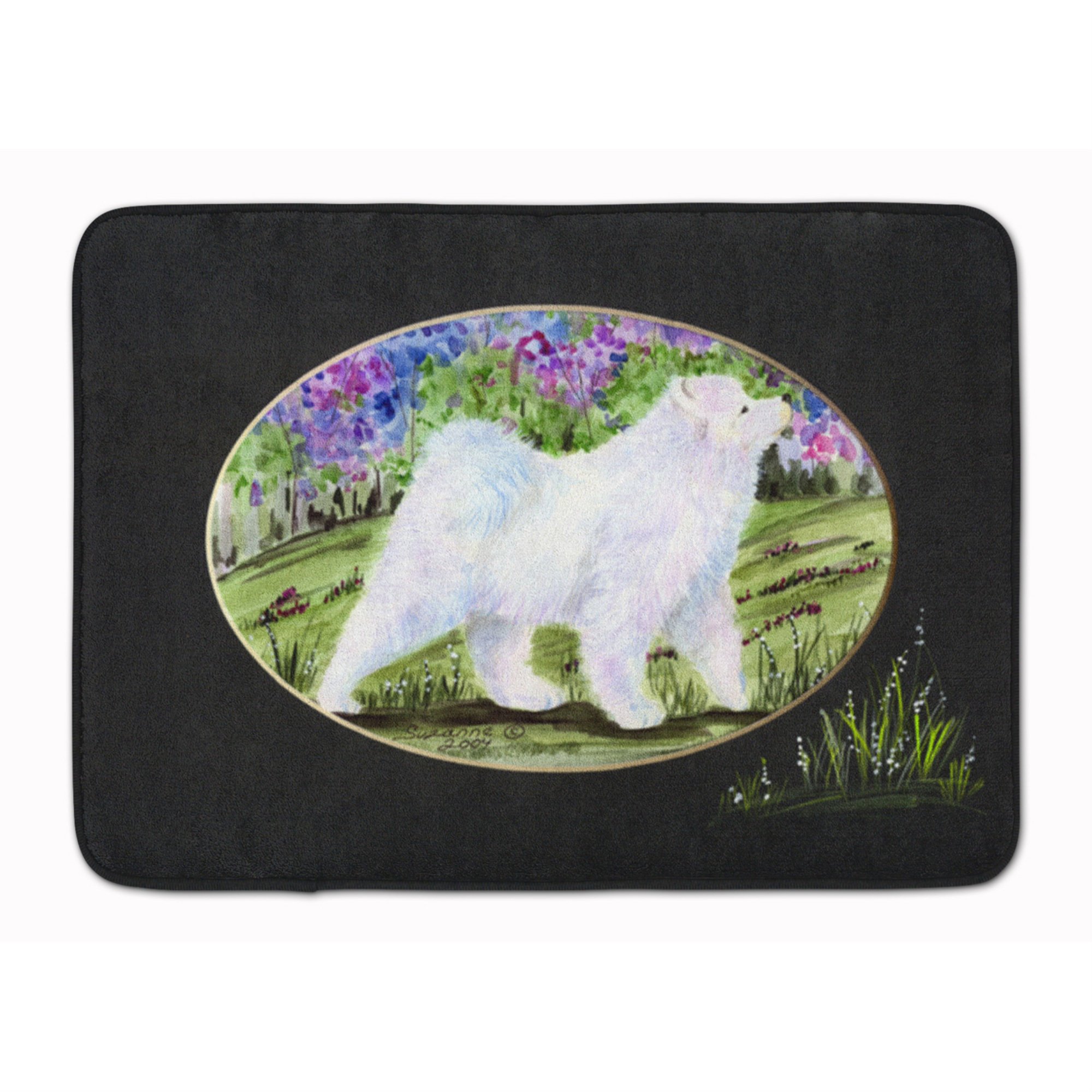 East Urban Home Samoyed Memory Foam Bath Rug | Wayfair