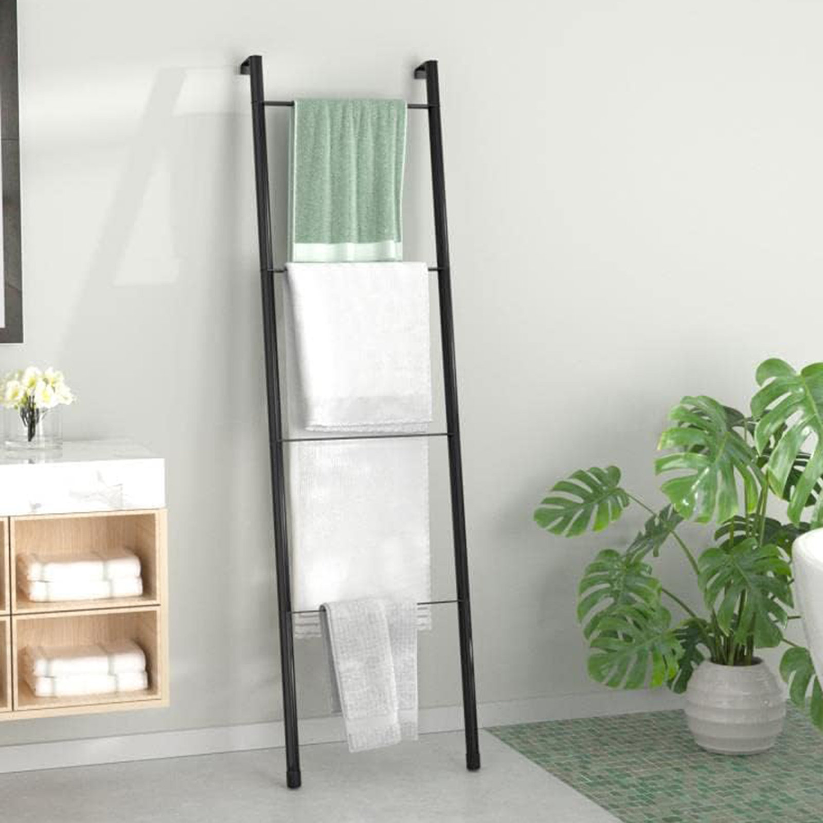 Hokku Designs 66.9'' Tall Metal Blanket Ladder | Wayfair