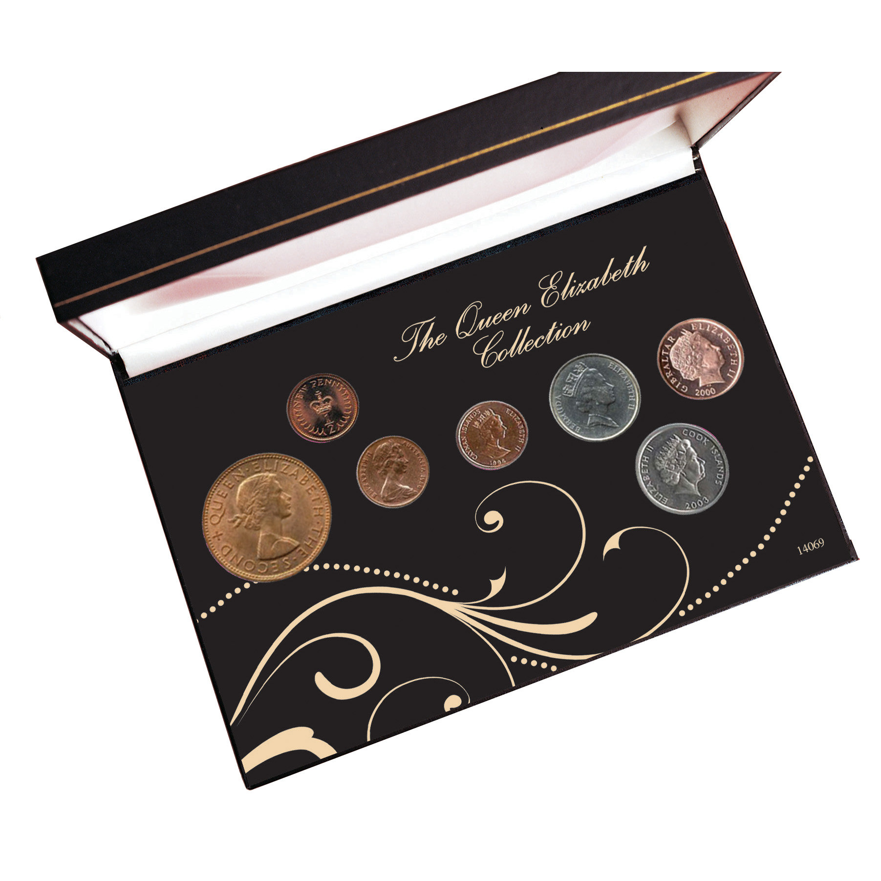 House of Hampton® Eleonoro Queen Elizabeth Collectible Coin Box Set ...