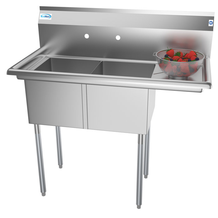 KoolMore 43" x 22" Freestanding Service Sink | Wayfair