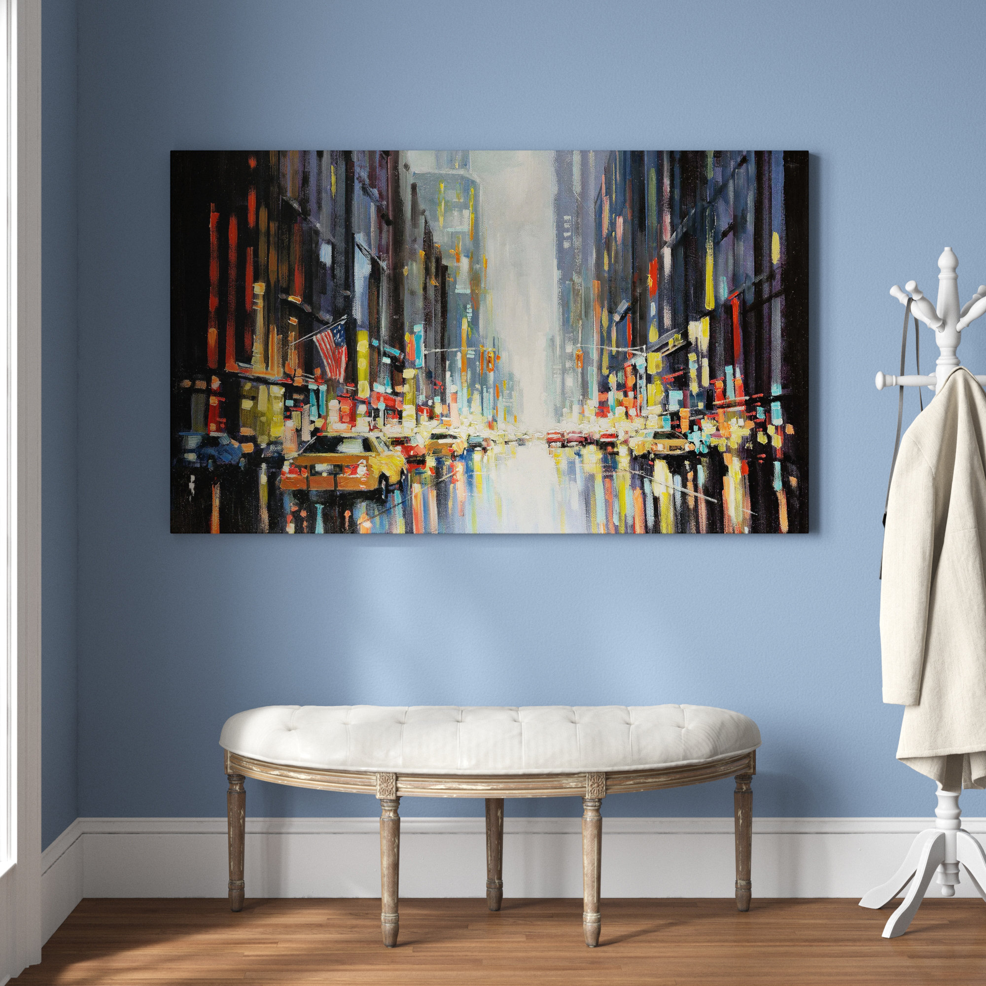 Lark Manor City Lights by E. Anthony Orme - Painting | Wayfair