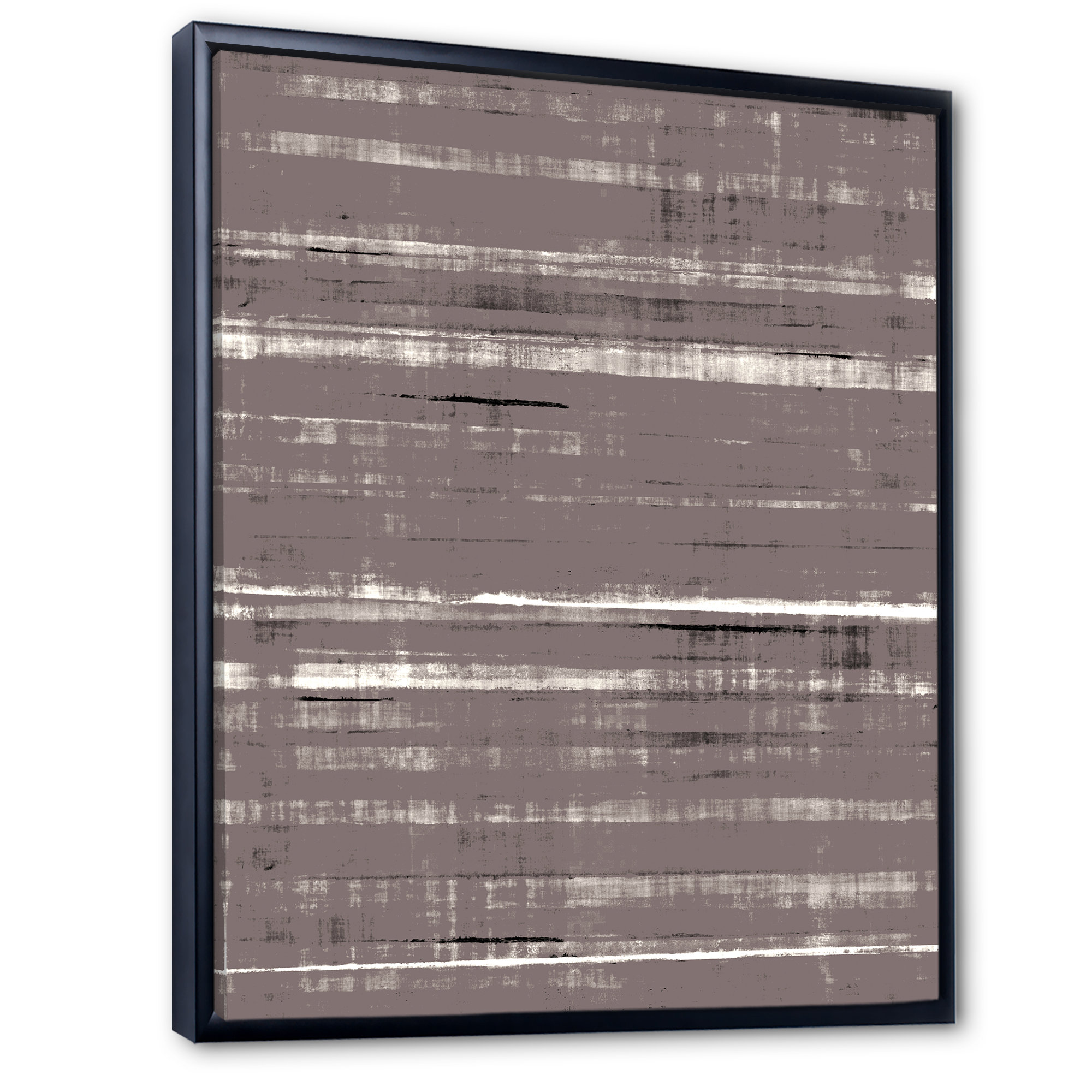 17 Stories Purple Abstract Art Painting II Purple Abstract Art Painting ...