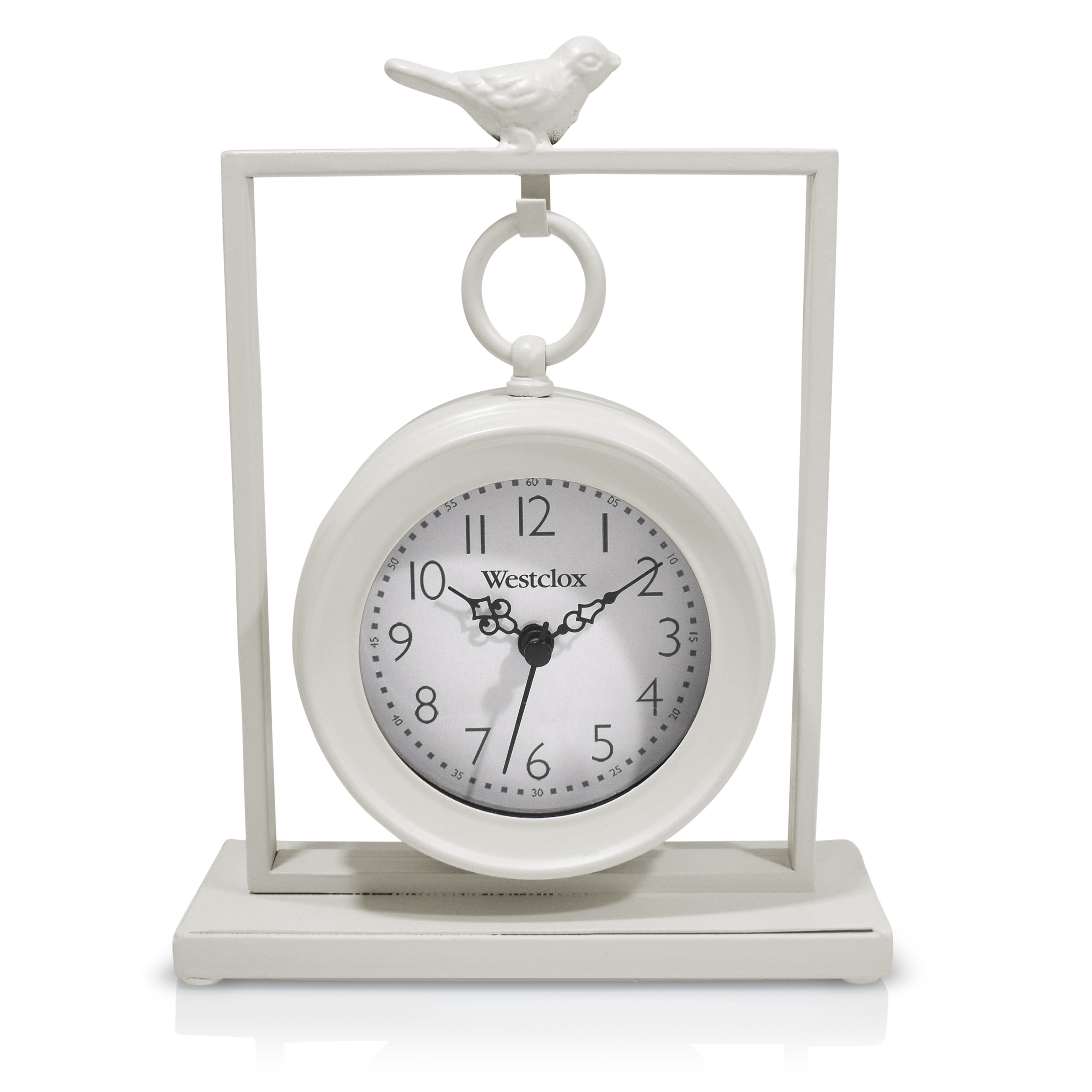 Westclox 8" Bird Pocket Watch Table Clock | Wayfair