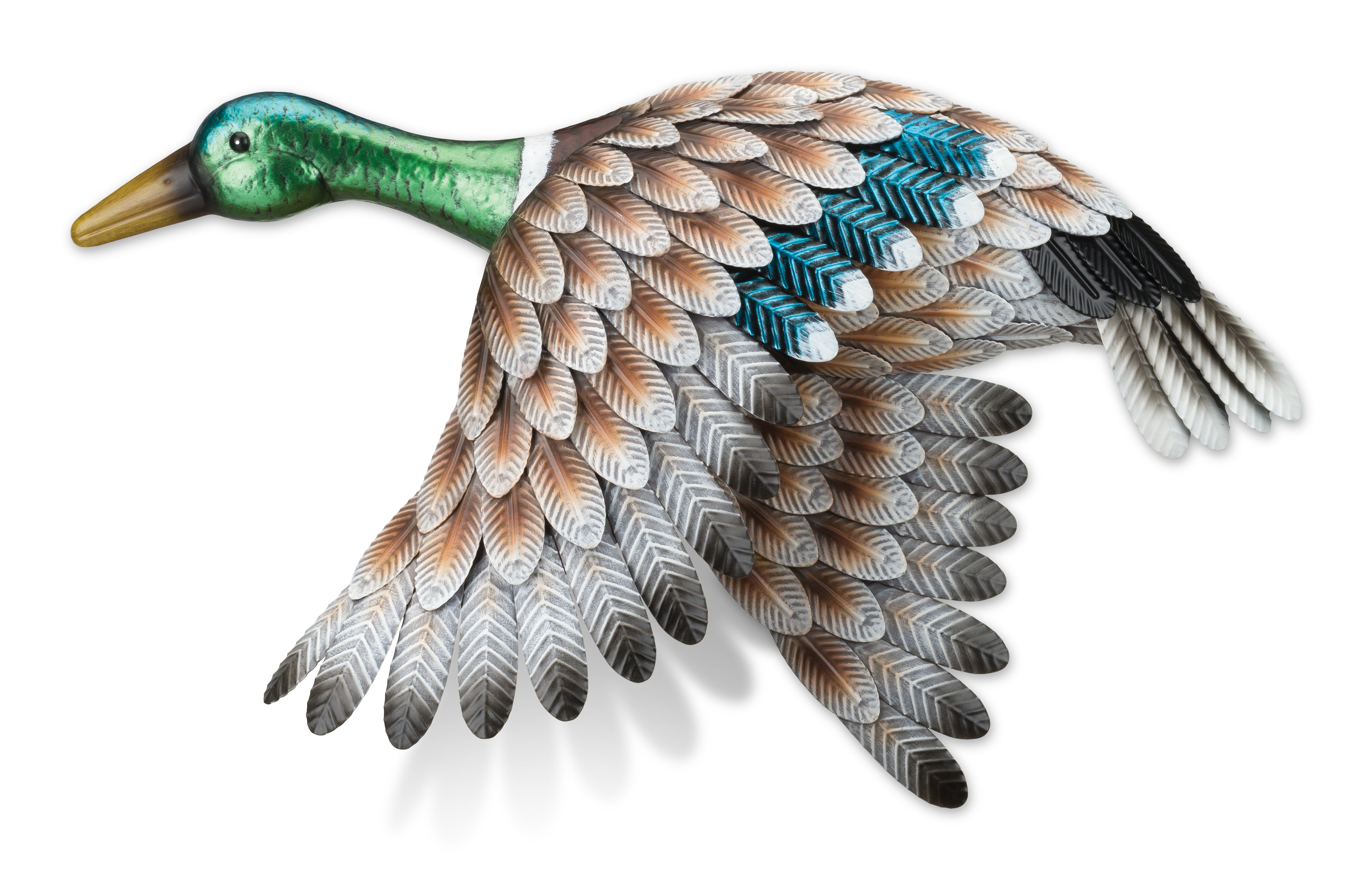 Regal Art & Gift Metal Mallard Wall Decor - Wing Down | Wayfair