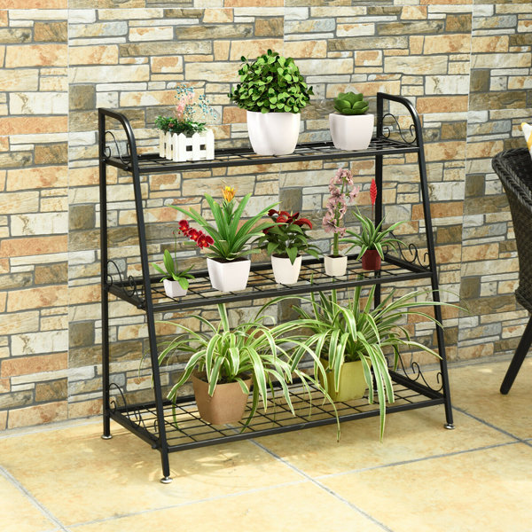 Red Barrel Studio® Rectangular Multi-Tiered Plant Stand | Wayfair