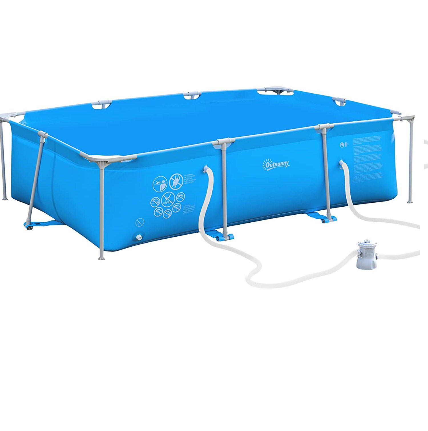 Homcom Steel Frame Set Pool & Reviews | Wayfair.co.uk