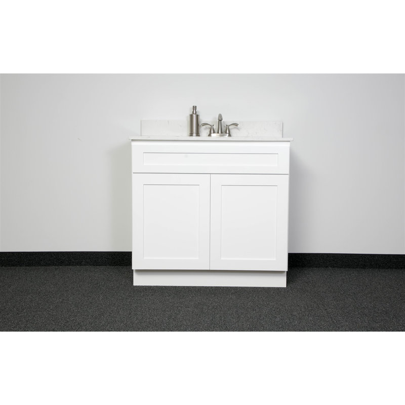 United Cabinetry 36'' Bathroom Vanity Base Only | Wayfair
