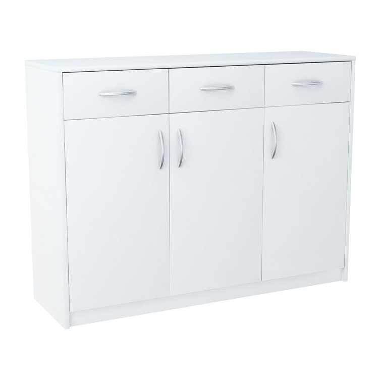 Meblando 110cm Wide 3 Drawer Sideboard | Wayfair.co.uk