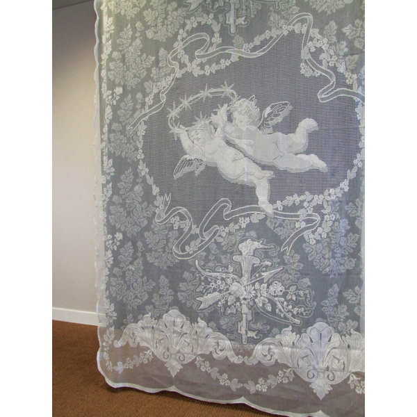 Rosalind Wheeler Cooperman Sheer Slot Top Curtain Panel | Wayfair.co.uk