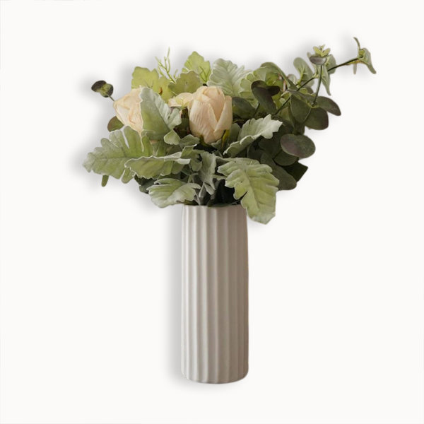 Ivy Bronx Wrangell Ceramic Table Vase | Wayfair