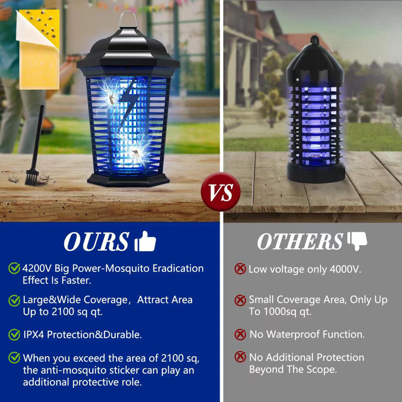 ARC 12'' Plug-In Outdoor Lantern & Reviews | Wayfair