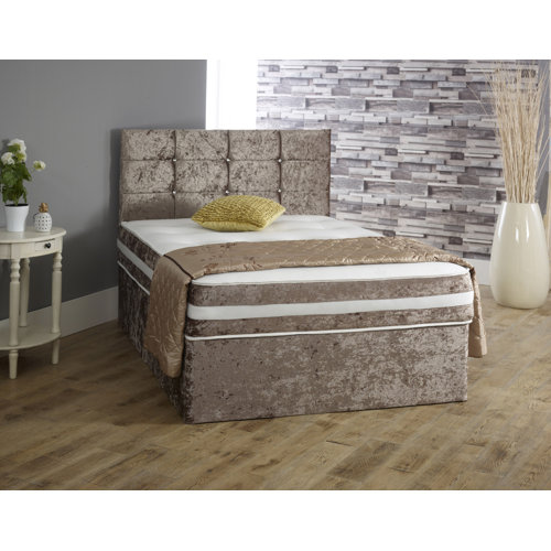 17 Stories Ceda Pocketsprung Divan Bed Set & Reviews | Wayfair.co.uk