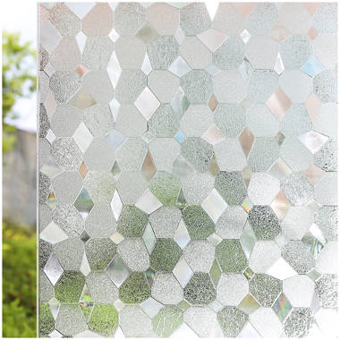 Stick Pretty Egyptian Weave Privacy Window Film | Wayfair