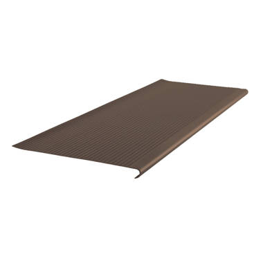 ROPPE 42" Vinyl Rib Round Nose Stair Tread | Wayfair