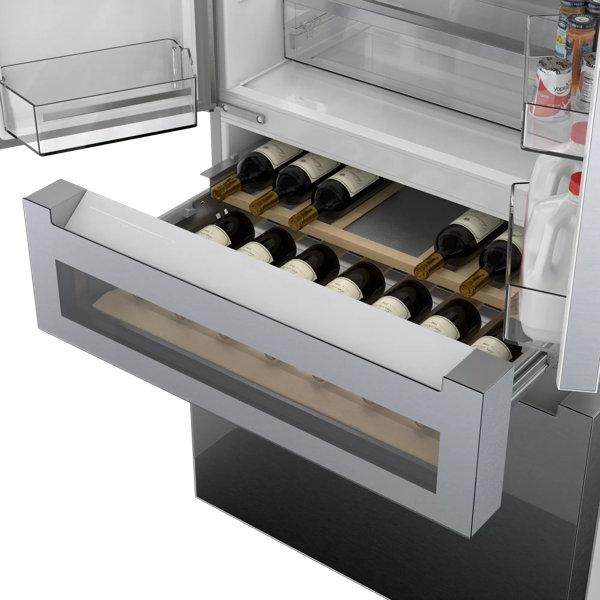 Bosch 800 Series 36" Counter Depth French Door 20.5 cu. ft. Smart ...