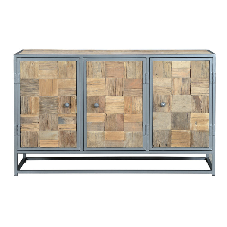 Williston Forge Boddie 130Cm Wide Mango Solid Wood Sideboard | Wayfair ...