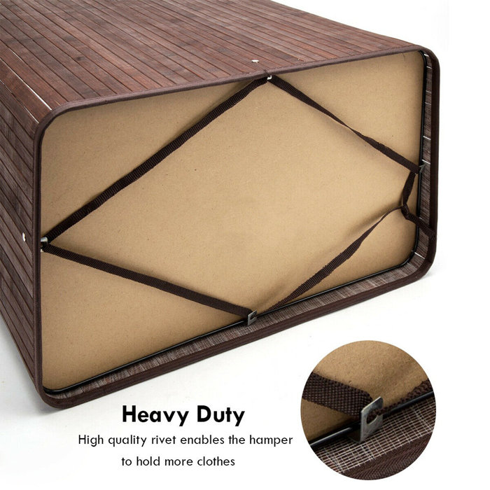 Bayou Breeze Bamboo Double Hamper & Reviews | Wayfair