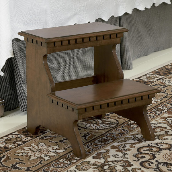 Powell Warm Cherry Bed Step - Wayfair Canada