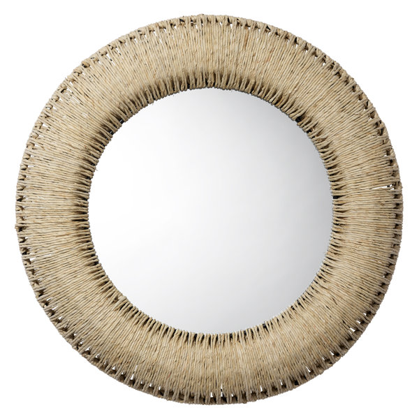 Jamie Young Company Hollis Round Rope Wall Mirror | Wayfair