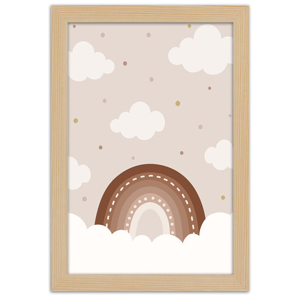 Norden Home Clouds Over A Rainbow - Picture Frame on | Wayfair.co.uk
