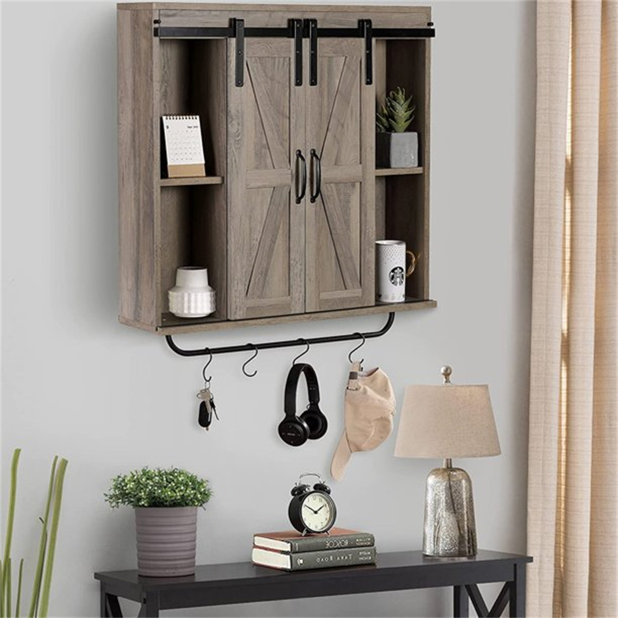 Gracie Oaks Umbertino 30'' Tall 2 - Door Accent Cabinet | Wayfair