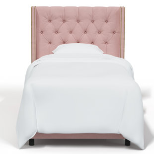 Farmhouse & Rustic Upholstered Beds | Birch Lane