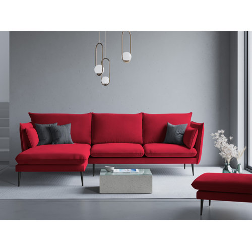 Canora Grey Adoraim 3 - Piece Upholstered Corner Sofa | Wayfair.co.uk