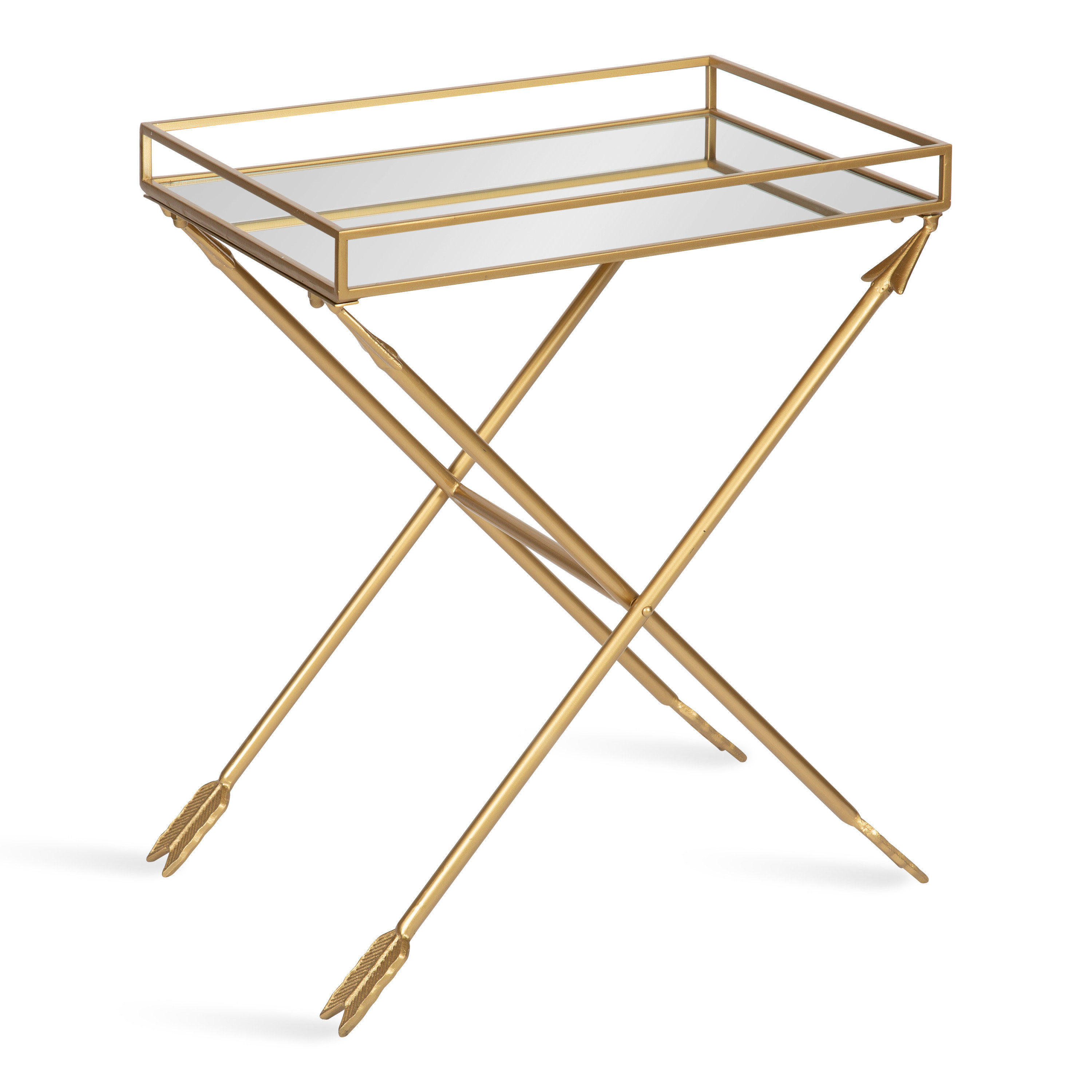 Everly Quinn Zamare 25.25'' Tall End Table | Wayfair