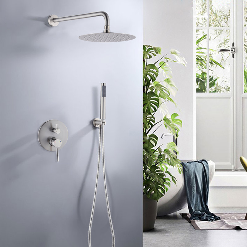 BATHLET Complete Shower System with Rough-in Valve & Reviews | Wayfair