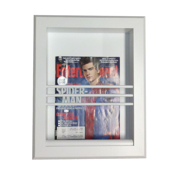 Timber Tree Cabinets Meridian Recessed Magazine Rack | Wayfair